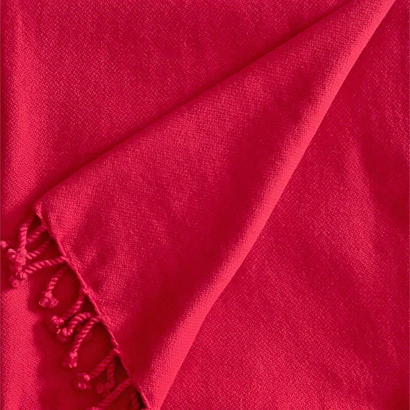 AMDO 4-PLY CREPE WEAVE CASHMERE THROWS & BLANKETS