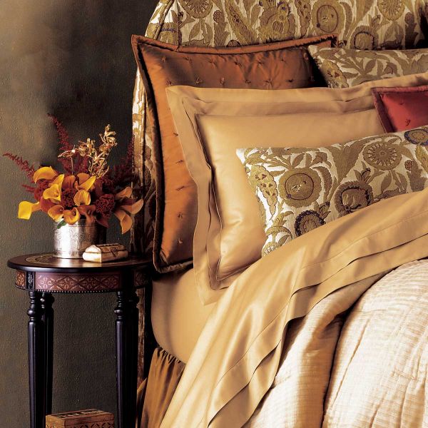 ANICHINI | Lucrezia Sateen Bottom Sheets - Luxury Italian Sateen Bottom ...