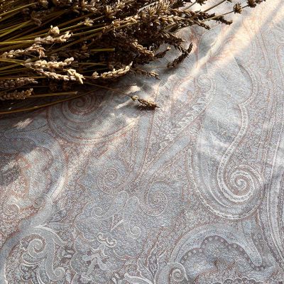 ANICHINI | Kashmir Sateen Jacquard Fabric By-The-Yard